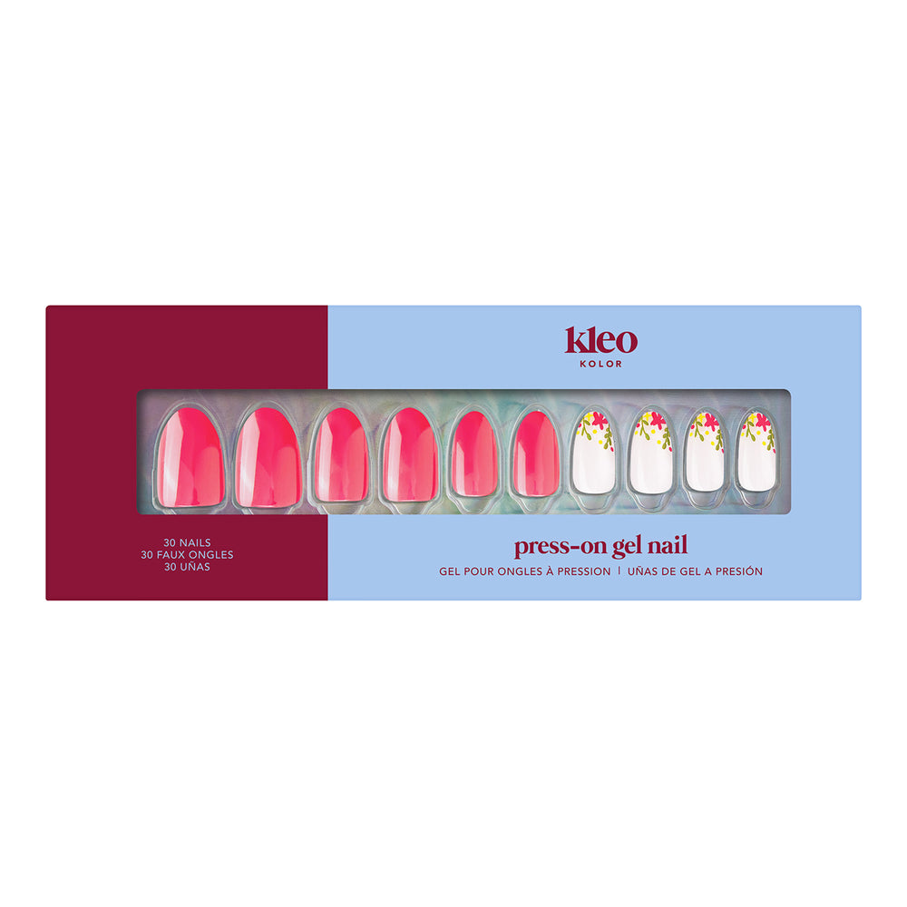 Coming up Roses Color Semi-Cured Gel Nail Strips | Kleo Kolor